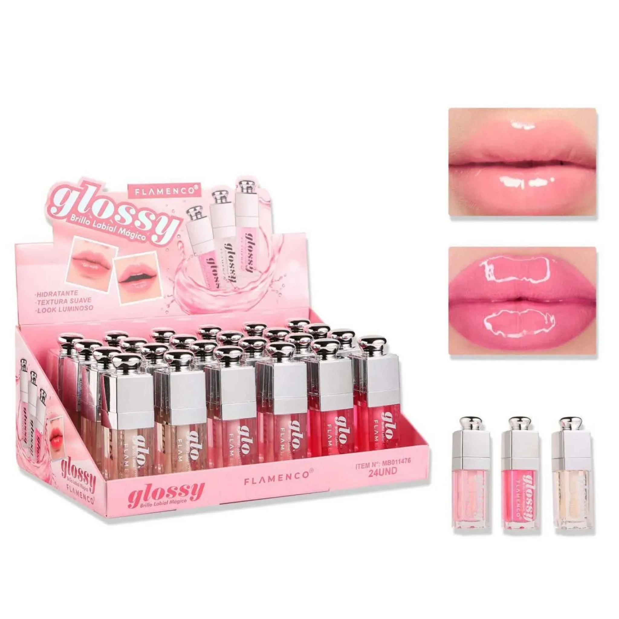 Brillo Labial Mágico Glossy – Nura Skin Chile
